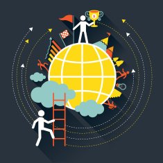 Illustrate Success Award Object free image download