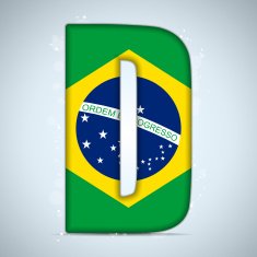 Brazil Alphabet Letters N16 free image download