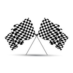 Crossed Racing Flags N3 free image download