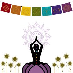 Chakras Flags free image download
