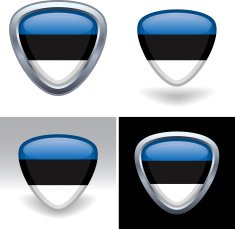 Estonian Flag Crest free image download