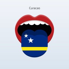 Curacao language Abstract human tongue N2 free image download