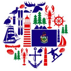 Maine icon Set free image download