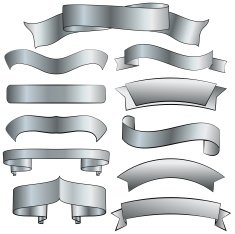 Silver ribbons N2 free image download