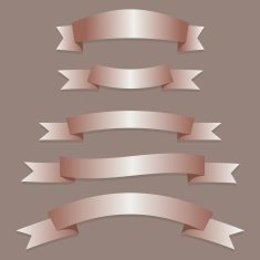 Bronze Ribbons Flags free image download