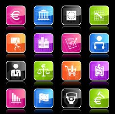 Ubergloss Icons - European Union Recession free image download