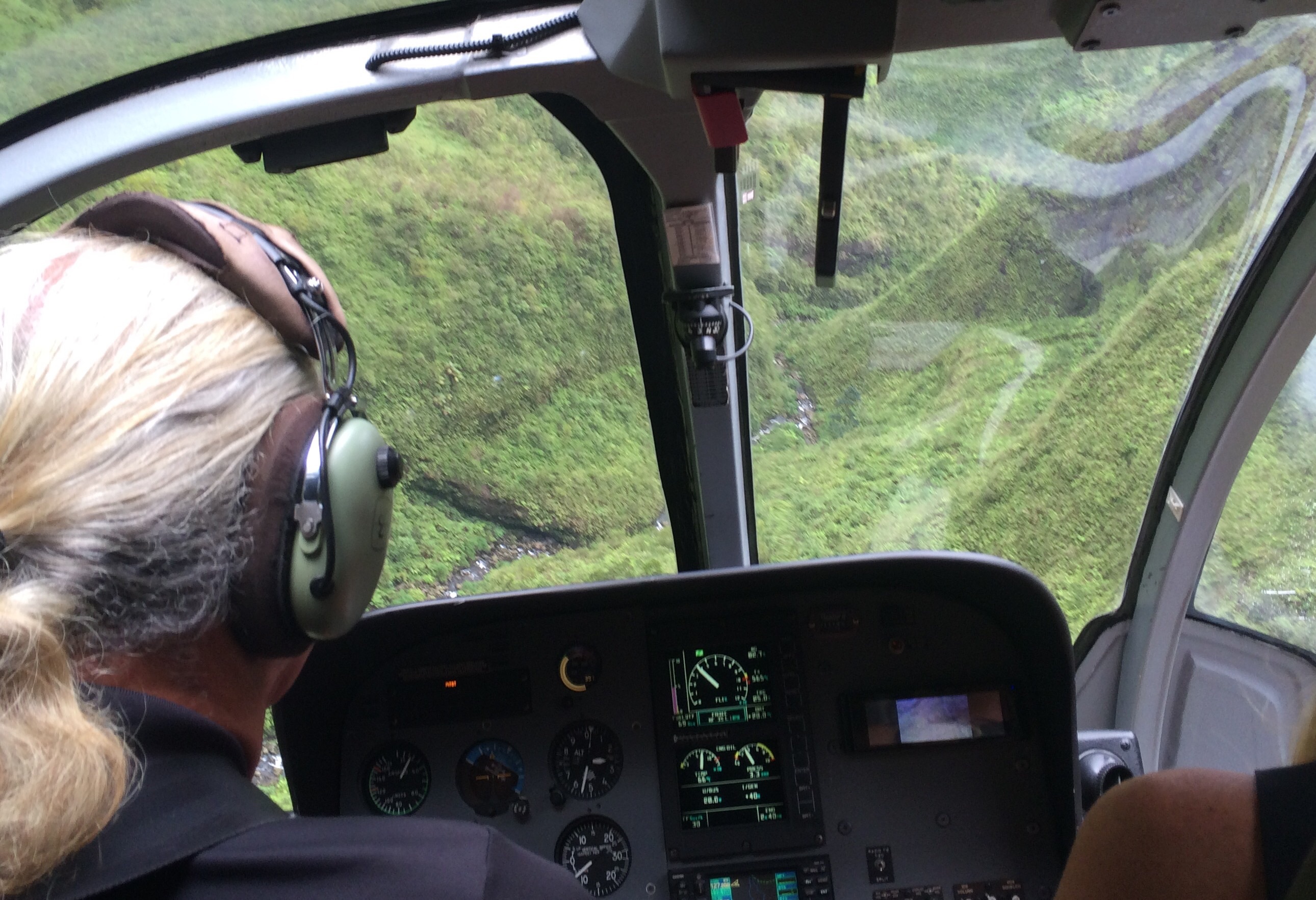 Sightseeing view from helicopter free image download