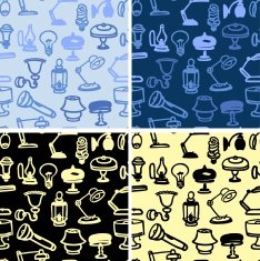 Lamp seamless patterns free image download