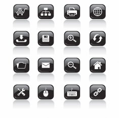 Square Icons Set N10 free image download