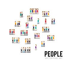 Pixel People N15 free image download