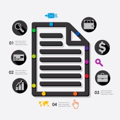 Business infographic N136 free image download