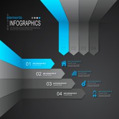 Abstract infographics N56 free image download