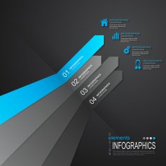 Abstract infographics N65 free image download