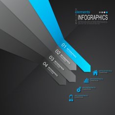 Abstract infographics N73 free image download