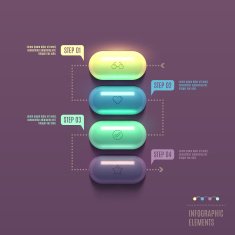 Business Infographics capsule concept N2 free image download