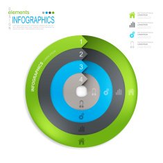 Abstract infographics N104 free image download