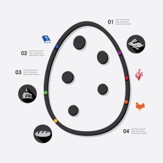 Easter infographic N11 free image download