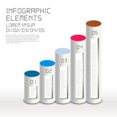 Simplicity attractive infographic elements design free image download