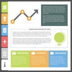 Tabs navigation with Icon free image download