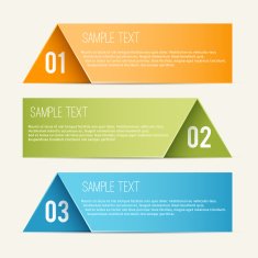 Triangle Infographic Elements free image download