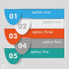 Five Options Templates free image download