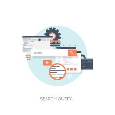Vector illustration Flat computing background Programming coding Web ...