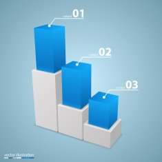 Data 3d growth chart N3 free image download