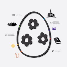 Easter infographic N90 free image download