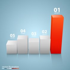 Data 3d growth chart N5 free image download