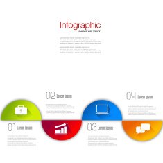 Business infographic design N126 free image download