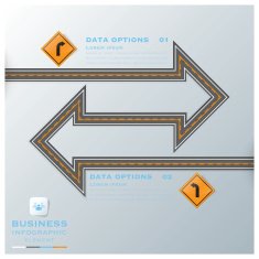 Road & Street Traffic Sign Business Infographic Design Template N5 free ...