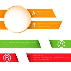 Modern business color s design vector illustration free image download