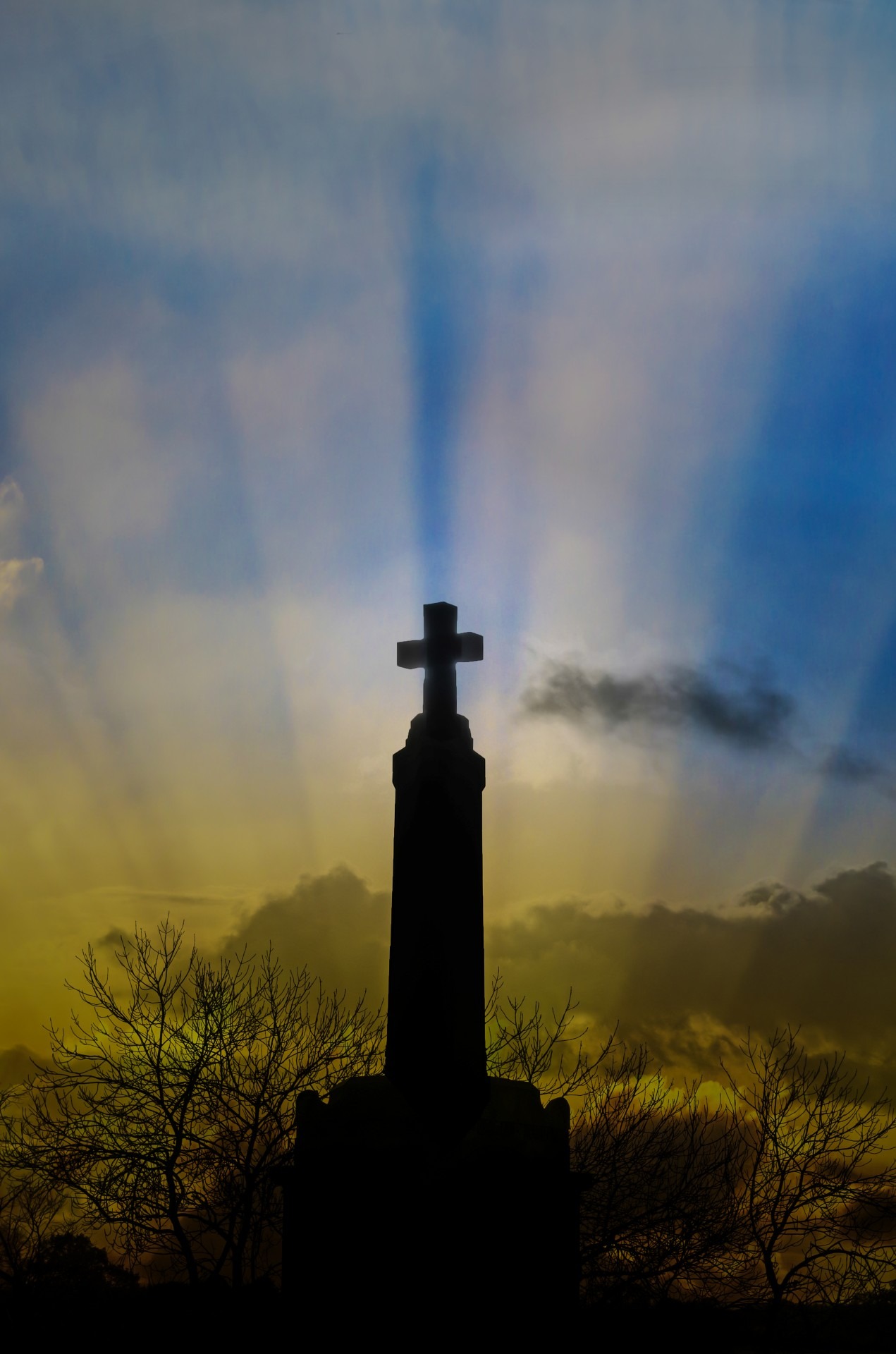 Cross monument free image download