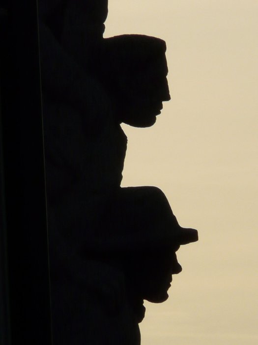 Facade shadow head free image download