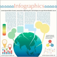 The Earth's infographics free image download