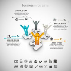 Business infographic N441 free image download