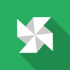 Paper windmill icon - Vector free image download