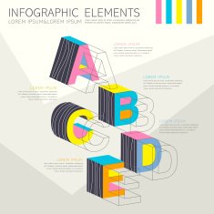 Creative options infographics free image download