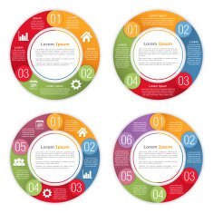 Circle Diagram Templates N2 free image download