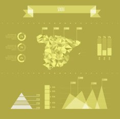 Spain Infographic Report Template N2 free image download