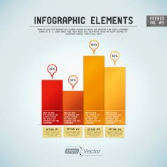 Infographic Elements Bar Graph - Orange N2 free image download