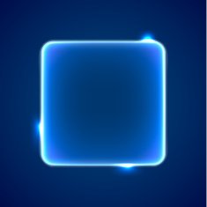 Abstract blue square placeholder free image download