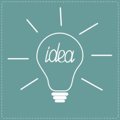 White bulb Idea concept free image download