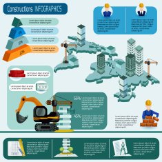 Construction Infographics Set N7 free image download