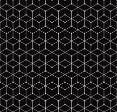 Outline pattern of cubes free image download