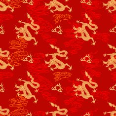 Seamless Chinese Dragon Pattern free image download