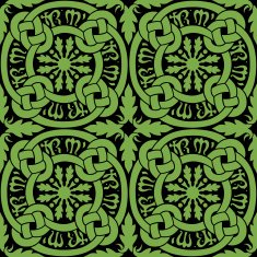 Celtic Knot Tile Pattern free image download