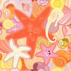 Starfish background in crustacean free image download