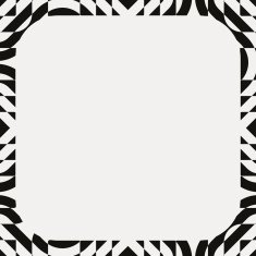 Paper with black and white frame geometric pattern N4 free image download