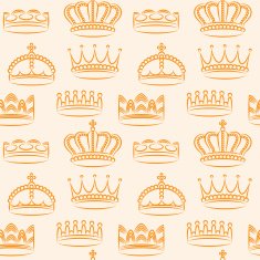 Crowns pattern free image download